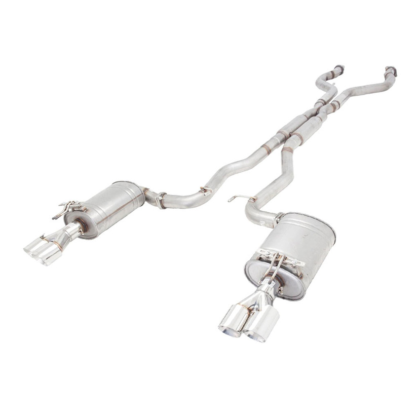 Dual Cat Back Exhaust Diagram